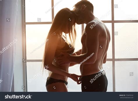 Sexy Couple Side View Lovers Near Stock Photo 773470162 Shutterstock