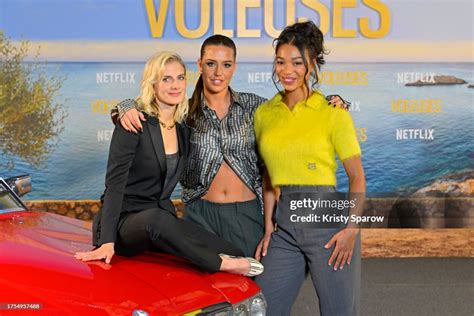 Mélanie Laurent Adèle Exarchopoulos And Manon Bresch Attend The