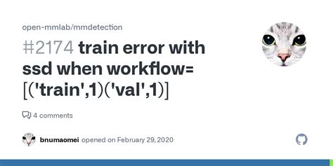 Train Error With Ssd When Workflow Train1val1 · Issue 2174