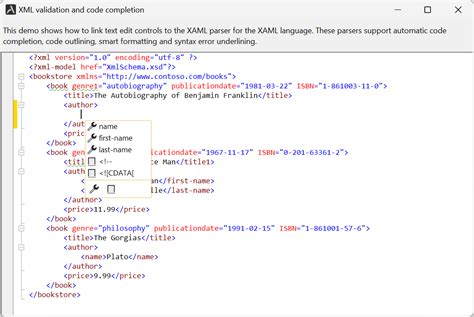 Xml Validation And Code Completion Alternet Software
