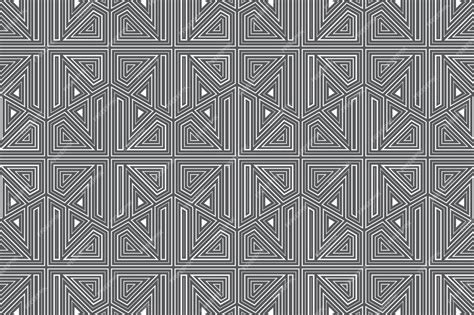 Premium Vector Abstract Seamless Geometric Shape Lines Pattern