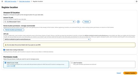 Aws Lake Formation 数据权限管控实践指南：从 Emr 集成到 Bi 工具访问控制 亚马逊aws官方博客