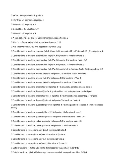 Prove Desame Analisi I Mercatorum Prove Desame Di Analisi