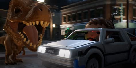 Jurassic World And Back To The Future Mash Up Game Looks Like A Lego