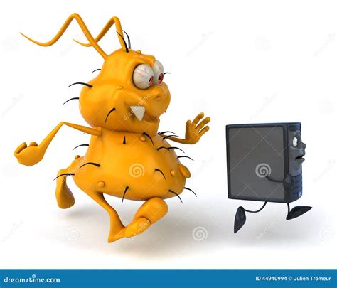 Computer Bug Stock Illustration Illustration Of Caricatures 44940994