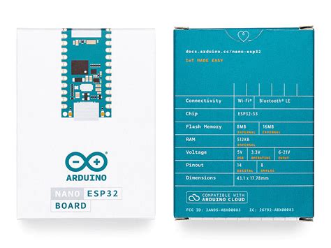 Arduino Nano ESP32 bez připájených pinů RPishop cz Arduino Nano ESP32 bez připájených pinů RPishop cz