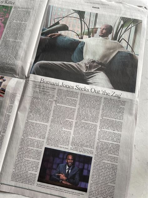 The New York Times Bomani Jones Calls An Audible Bomani Jones
