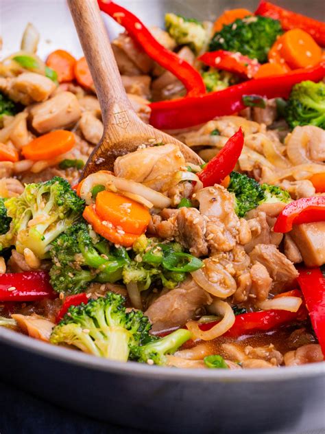 Honey Garlic Chicken Stir Fry Ready In 30 Minutes