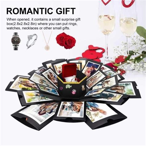 Explosion Boxboîte Surprise Explosionboîte Dexplosionboite Cadeau