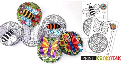 Krokotak 3d Insects Insect Crafts Graduation Party Diy Art Activities