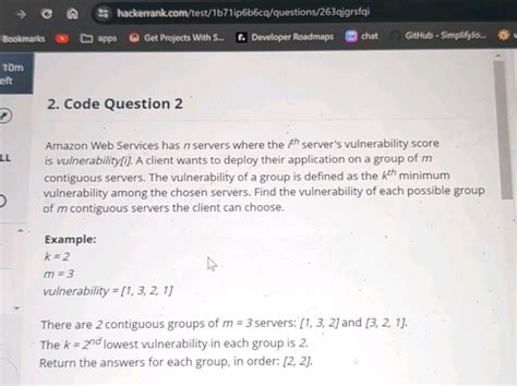 Hackerrankcom Test 1b71ip6b6cq Questions StudyX