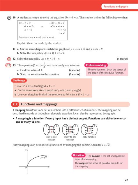 2 Functions And Graphs Pdf Function Mathematics Analysis