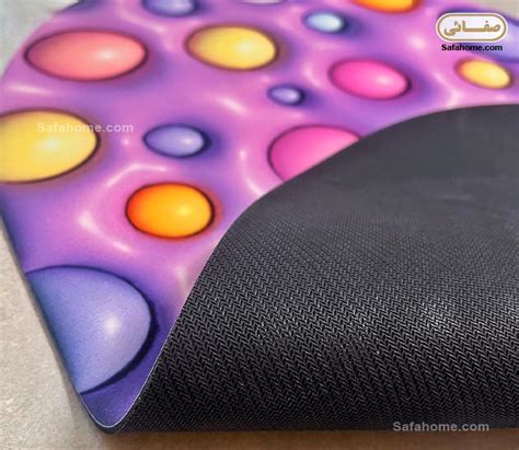 پادری بیضی طرح سه بعدی مدل حباب رنگی صفاهوم