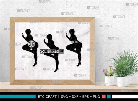 Sexy Woman Monogram Sexy Woman Silhouette Sexy Woman Svg Sexy Lady