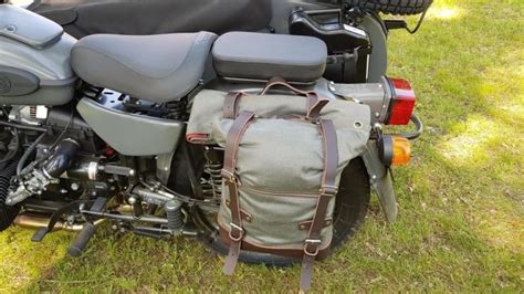 Double Saddlebag Support Left Side And Sidecar Ural Motorcycles La