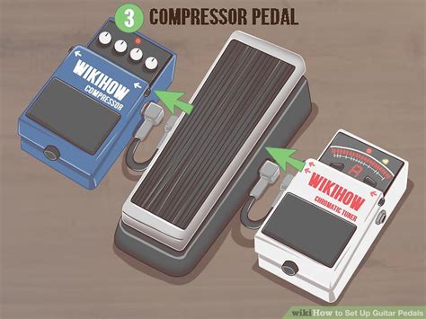 Ways To Set Up Guitar Pedals WikiHow
