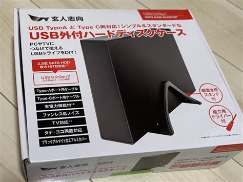 玄人志向 Hddケース「35inch 16tb対応」 Usb3× Gen2 メルカリ