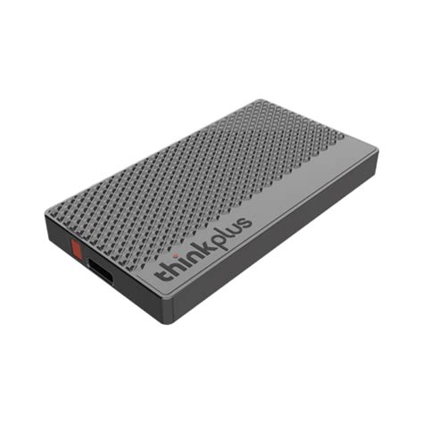 联想thinkplus 256g移动固态硬盘高达1800mbs 高速电脑手机usb Type C双接口pssd 闪电鲨ls100 283元