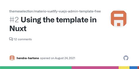 Using The Template In Nuxt Issue Themeselection Materio Vuetify Vuejs Admin Template Free