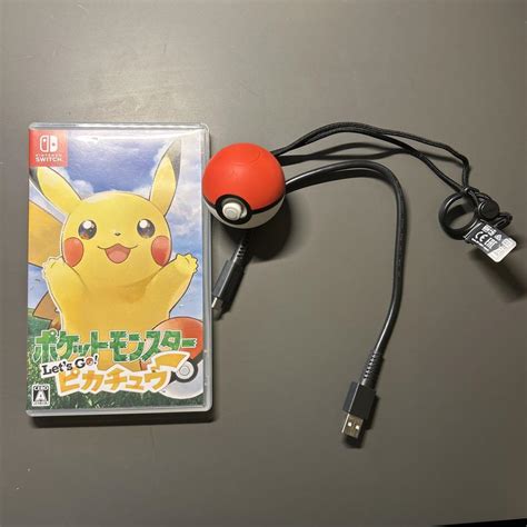 ポケットモンスター Lets Go ピカチュウ モンスターボール Plus メルカリ
