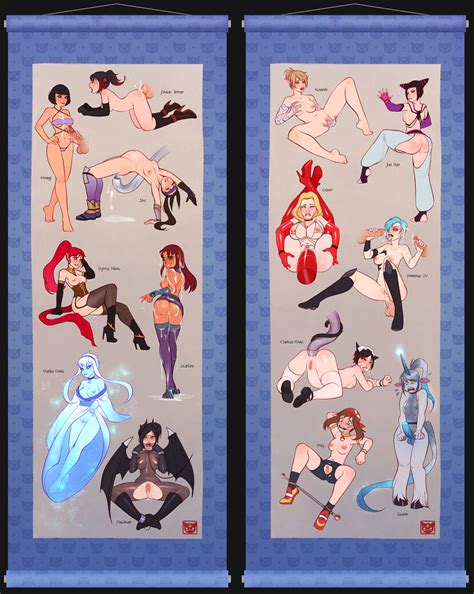 Scroll O Sketches April By Ninjakitty Hentai Foundry