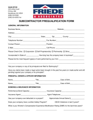 Fillable Online Fillable Az Prequal Form Fill Out And Sign Printable