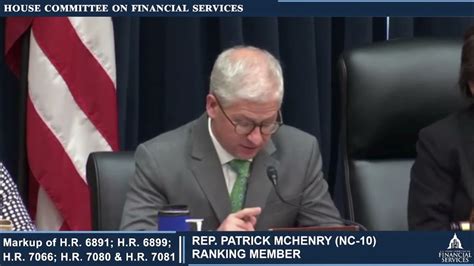 Mchenry Delivers Opening Remarks At Markup On Russia Youtube