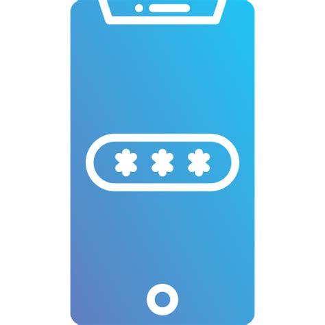 Password Generic Flat Gradient Icon