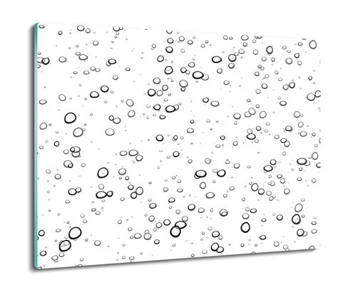 deska splashback szklana Krople bąbelki wzór 60x52 ArtprintCave ArtPrintCave Sklep EMPIK