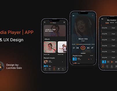 Media Player Ui Projects Photos Videos Logos Illustrations And