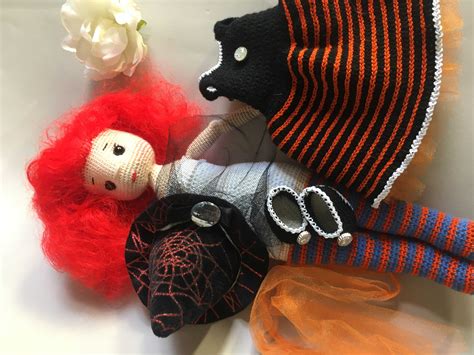 Лялька вязана гачком Вязана іграшка Кукла вязаная крючком 750 грн Ляльки та пупси