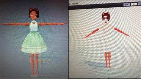 Sooo I Used The Vrm2pmx Converter To Put My Vroid Into Mmd And Uh