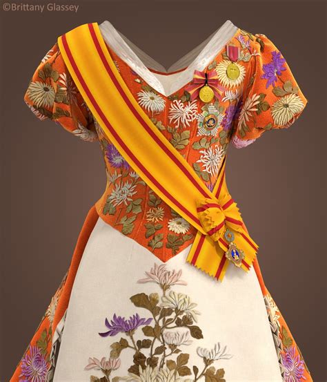3d Reconstruction Of Meiji Empress Court Dress For Exhibition