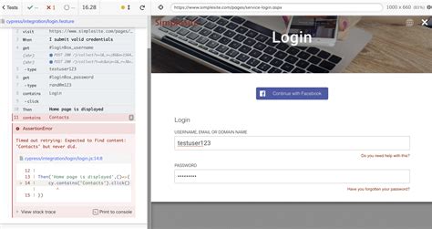 Step Implementation Missing For I Open Login Page Cucumber