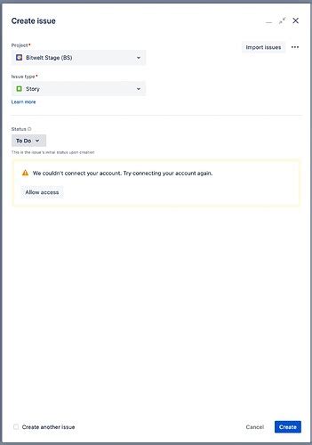 Forge Allow Access Prompt Now Breaks Create Issue Ui And Hides Issue Fields Forge Platform And