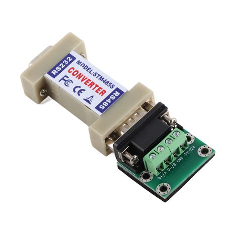 Rs232 To Rs485 Converter Half Duplex Data Communication Adapter For