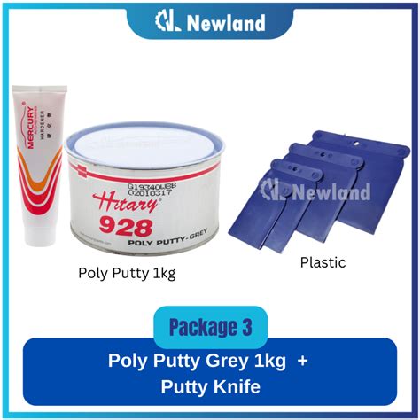 Nissan Hitary 928 Car Putty Hardener Simen Kereta Poly Putty 1kg