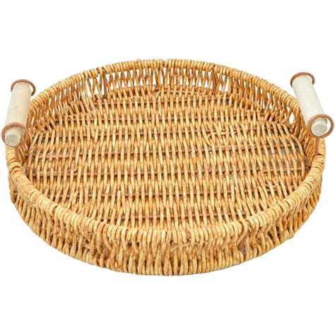 Woven Fruit Baskets Food Serving Baskets Imitation Rattan Storage
