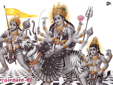 Jai Mata Di Jai Mata Di Wallpaper The Best Wallpapers Of Maa Durga