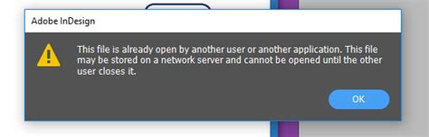 solved library error message file is open adobe community 11451104