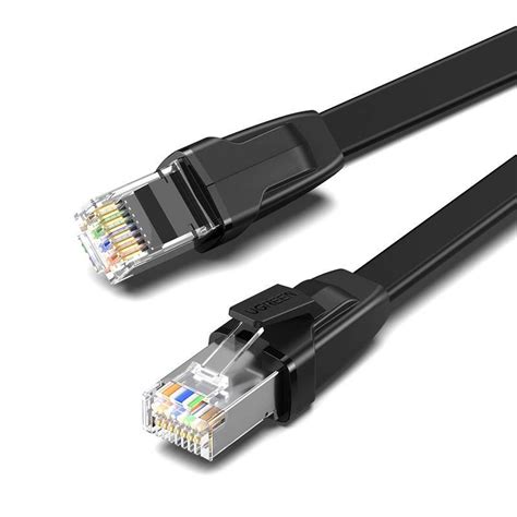 UGREEN NW134 Płaski kabel sieciowy z metalowymi wtyczkami Ethernet