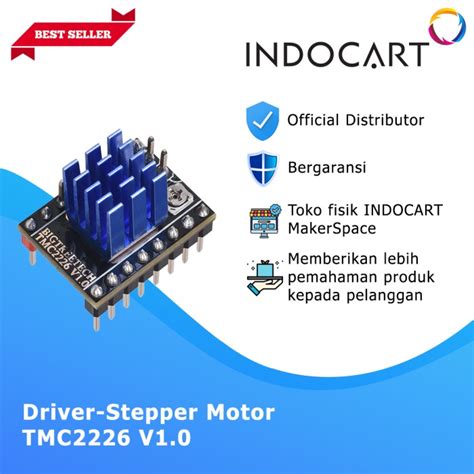 Jual Indocart Driver Stepper Motor 3d Printer Bigtreetech Tmc2226 V1 0 Kota Tangerang Selatan