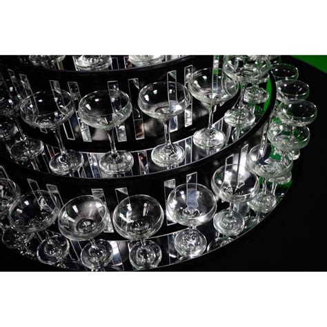 82 Glass Champagne Display Tower