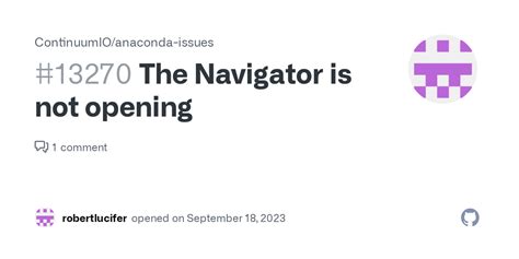 the navigator is not opening · issue 13270 · continuumio anaconda