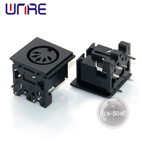 China Good Quality DIN-504C S-Video Connectors Terminal Adapter Sockets ...