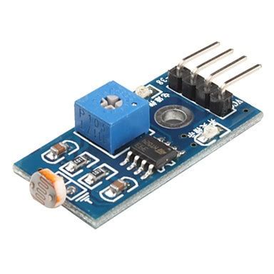 GL55 LDR Light Sensor Module 4 Pin Light Dependent Resistor LDR Photo Resistor Light