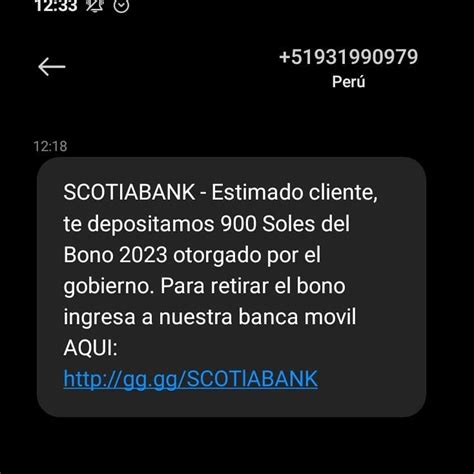 “bono De 900 Soles” Una Nueva Modalidad De Estafa Por Mensaje De Texto