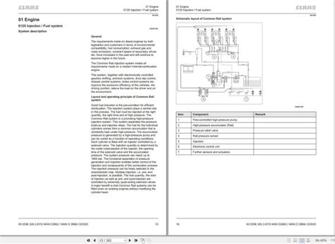 Claas Man Engine D2868 D2862 Technical Systems 00 0296 326 2