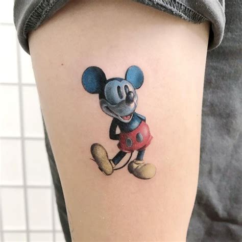 101 Mickey Mouse Tattoo Ideas You Need To See