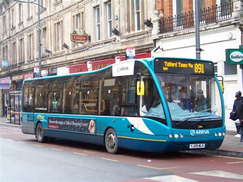 Arriva Midlands North Optare Versa 2984 In Wolverhampton Bus